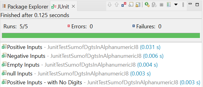 How to write JUnit test code in Java for the Sum Of Digits in an ...